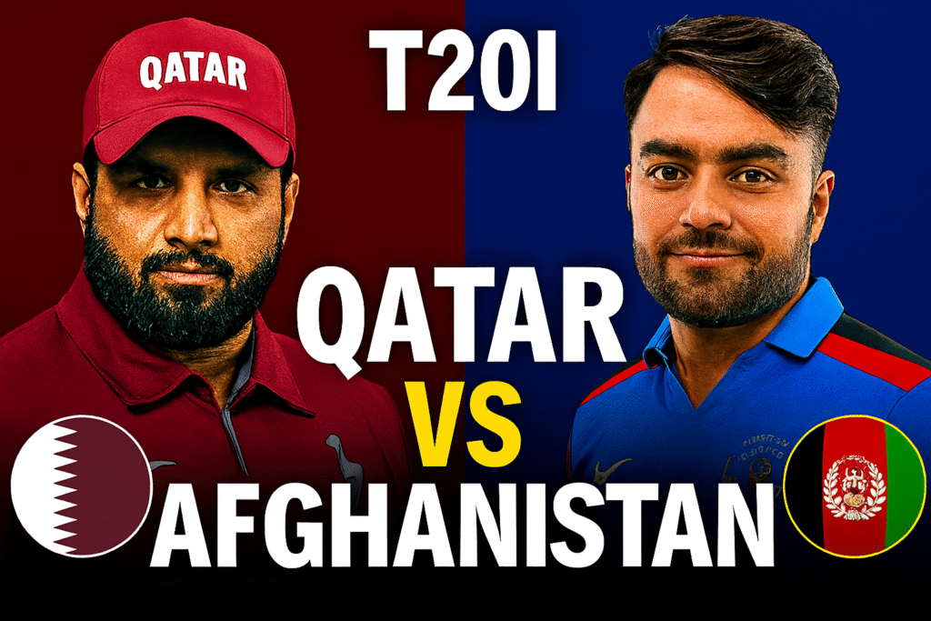 Qatar vs Afghanistan T20I 2025: Match Highlights